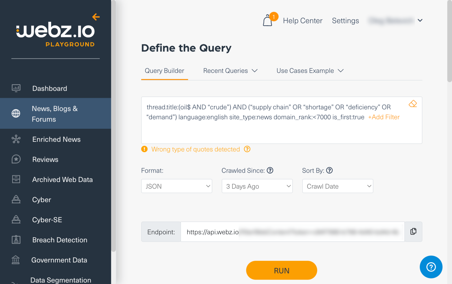 How to use a News API for maximum insights | Webz.io